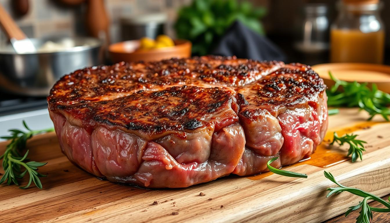 What is the best way to cook round steak so it is tender?