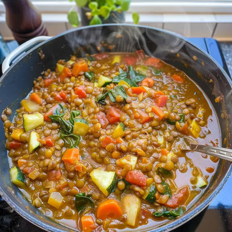 One-Pot Lentil and Vegetable Curry