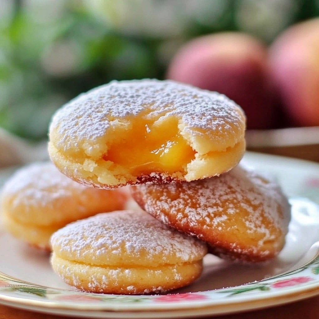 Adorable Peach Cookies