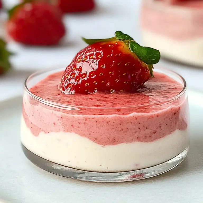 Irresistible Easy Strawberry Mousse