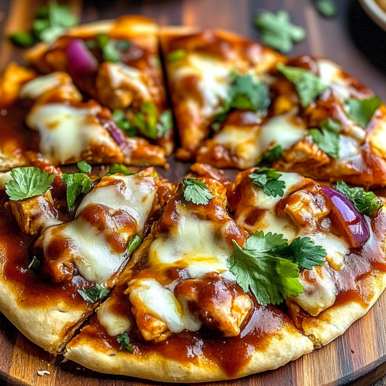 BBQ Chicken Flatbread Pizza