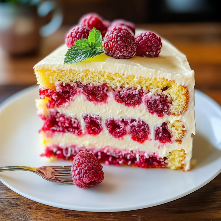 Raspberry Lemon Cake